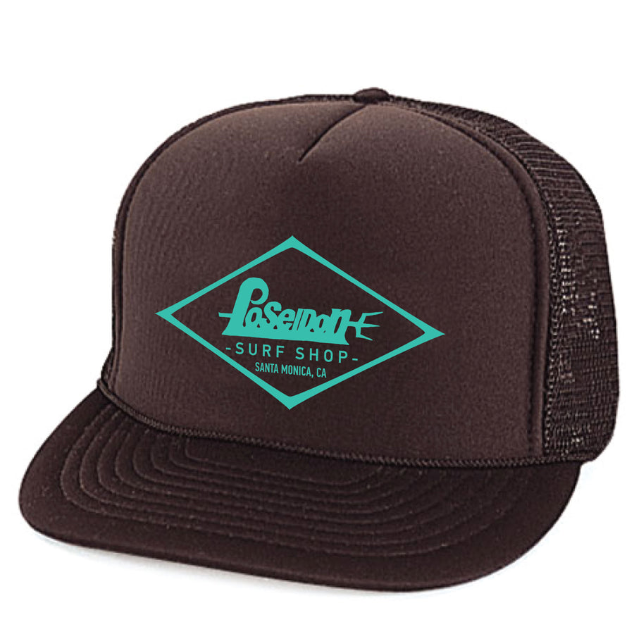 Poseidon Diamond Logo Hat – Poseidon Collective - Surf • Art • Music