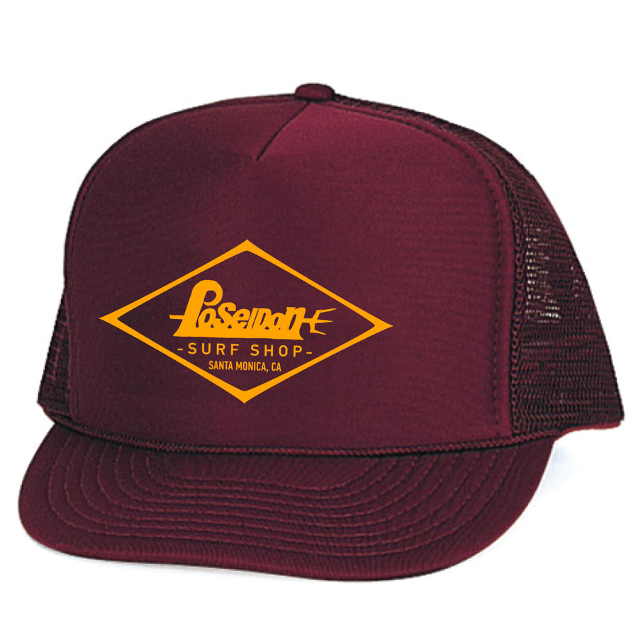 Poseidon Diamond Logo Hat – Poseidon Collective - Surf • Art • Music